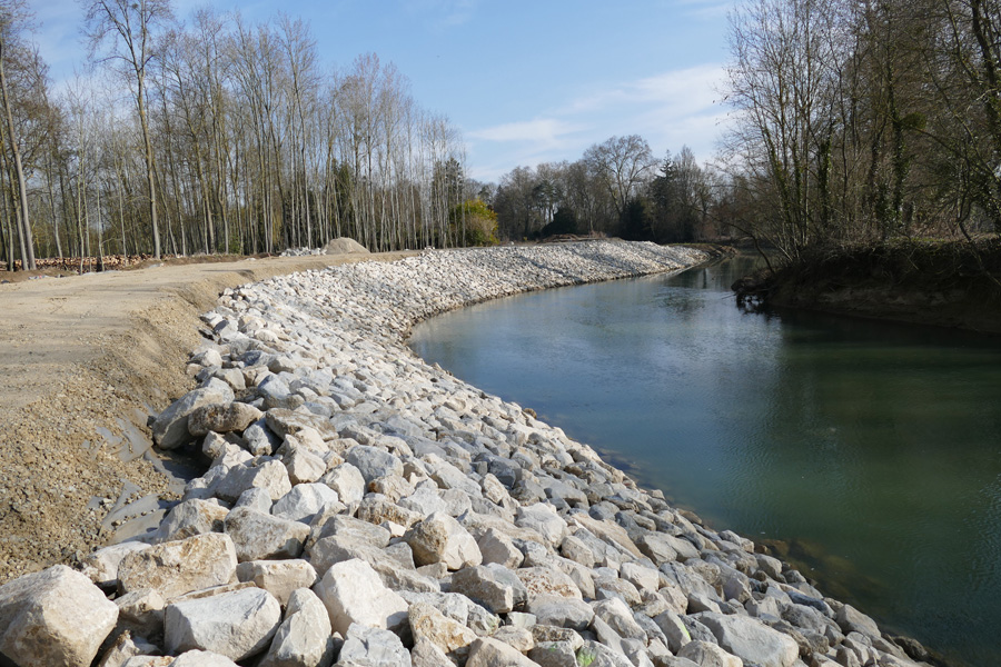 Protection d'ouvrages littoraux - tramaf